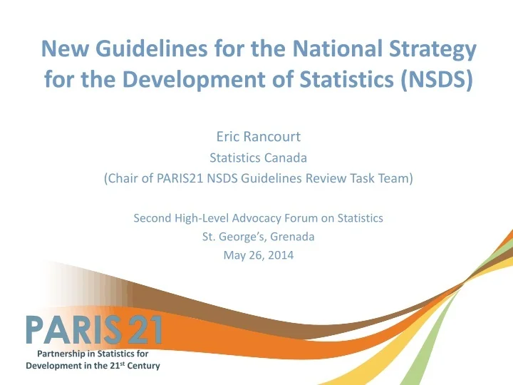 PPT - New Guidelines for the National Strategy for the Development of ...