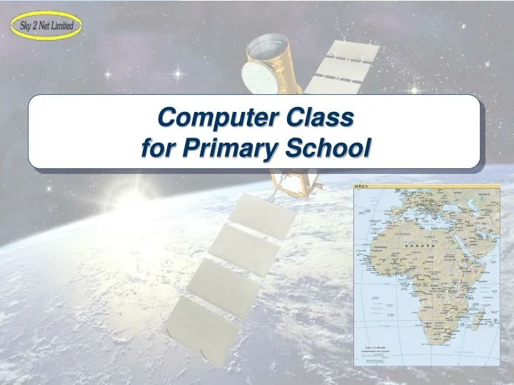 PPT - Computer Class for Primary School PowerPoint Presentation, free ...