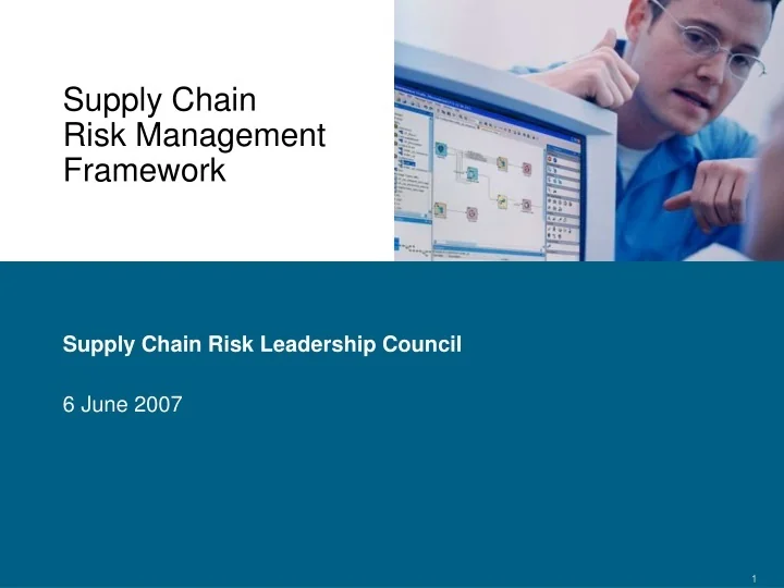PPT - Supply Chain Risk Management Framework PowerPoint Presentation ...