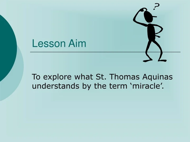 PPT - Lesson Aim PowerPoint Presentation, free download - ID:9629111