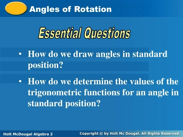 PPT - Angles of Rotation PowerPoint Presentation, free download - ID ...