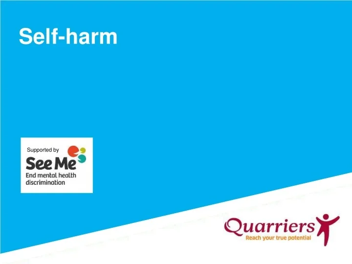 PPT - Self-harm PowerPoint Presentation, free download - ID:9634231