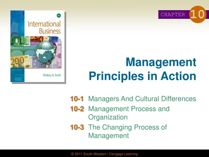PPT - Management Principles in Action PowerPoint Presentation, free ...