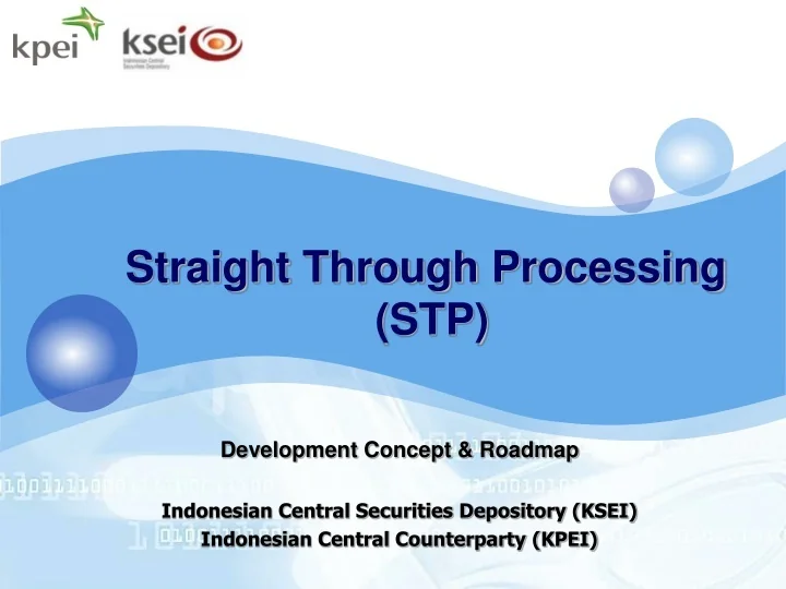 PPT - Straight Through Processing (STP) PowerPoint Presentation, free ...