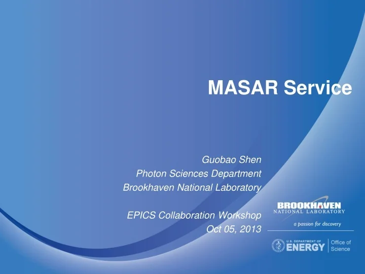 PPT - MASAR Service PowerPoint Presentation, free download - ID:9639734