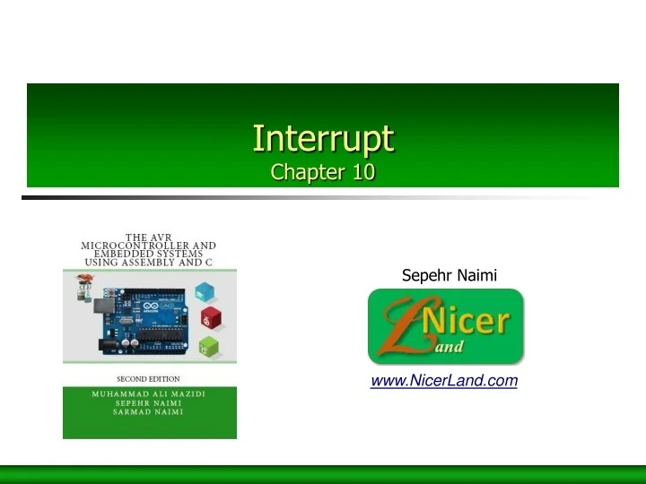 PPT - Interrupt Chapter 10 PowerPoint Presentation, free download - ID ...