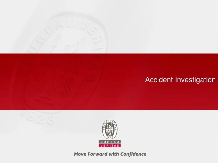 PPT - Accident Investigation PowerPoint Presentation, free download ...