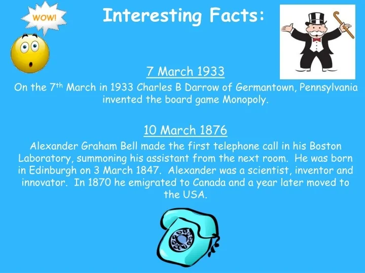 PPT - Interesting Facts: PowerPoint Presentation, free download - ID ...