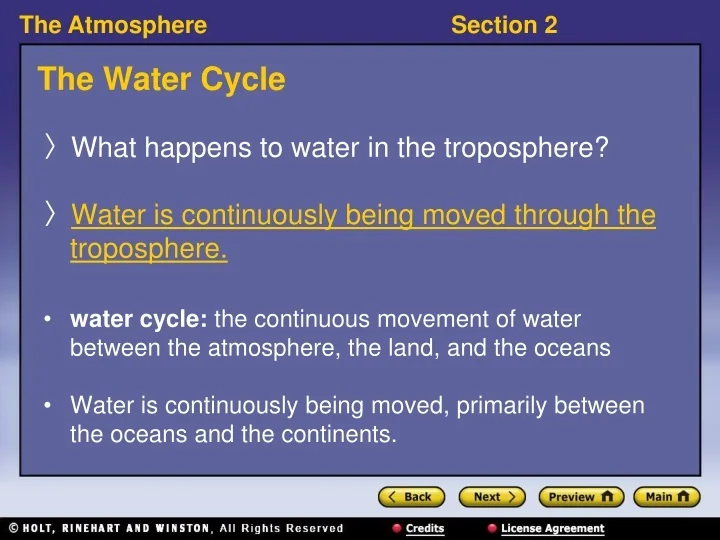 PPT - The Water Cycle PowerPoint Presentation, free download - ID:9648463