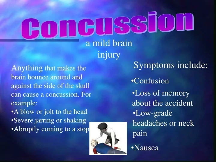 PPT - Concussion PowerPoint Presentation, free download - ID:9649054