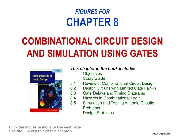 Ppt Figures For Chapter 8 Combinational Circuit Design And Simulation