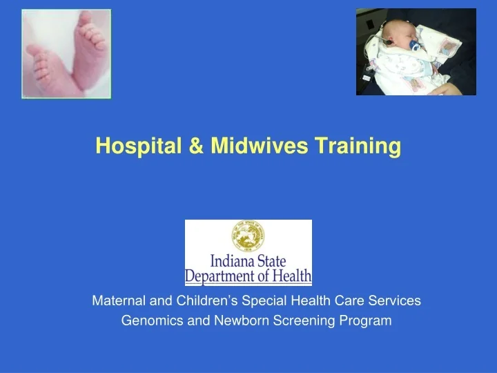 PPT - Hospital & Midwives Training PowerPoint Presentation, free ...
