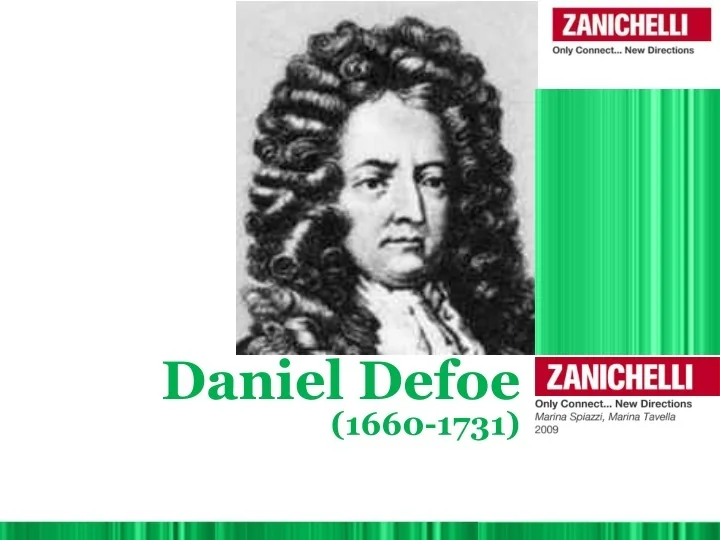 PPT - Daniel Defoe (1660-1731) PowerPoint Presentation, free download ...