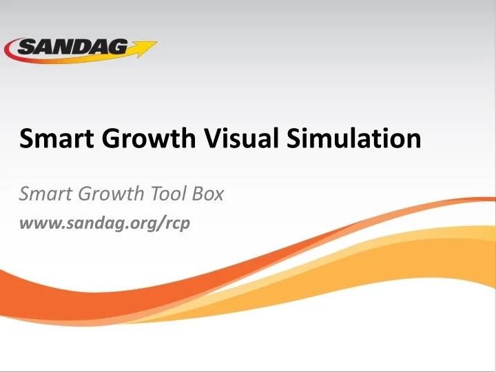 PPT - Smart Growth Visual Simulation PowerPoint Presentation, free ...