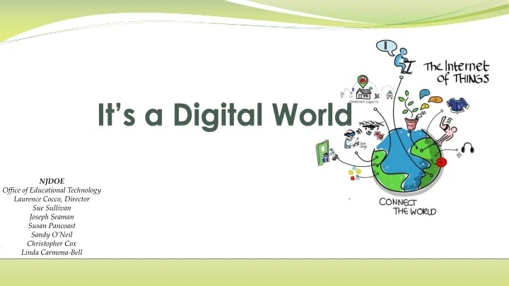 PPT - It’s a Digital World PowerPoint Presentation, free download - ID ...