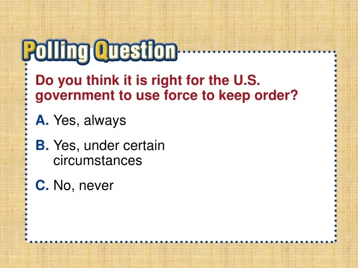 PPT - Section 2-Polling Question PowerPoint Presentation, free download ...
