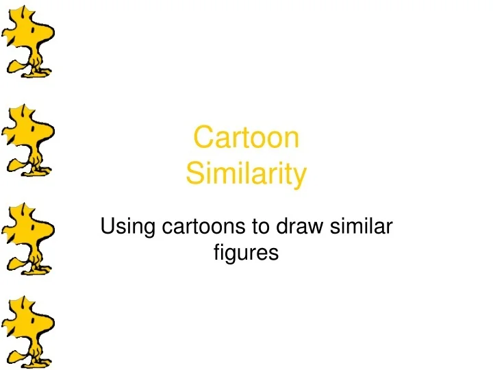 PPT - Cartoon Similarity PowerPoint Presentation, free download - ID ...