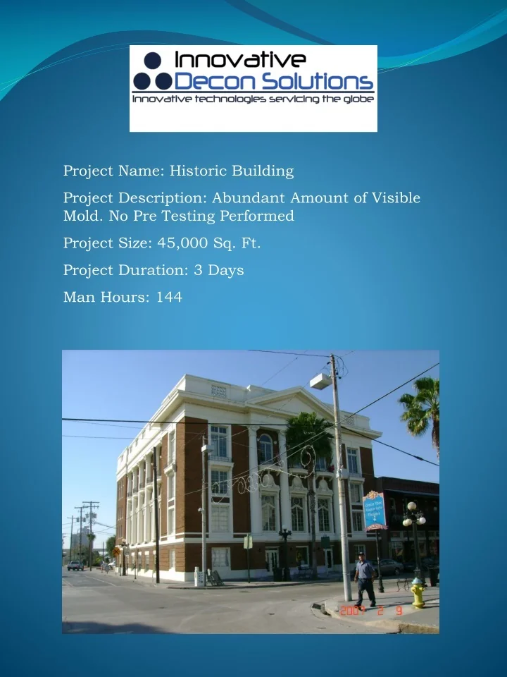 PPT - Project Name: Historic Building PowerPoint Presentation, free ...
