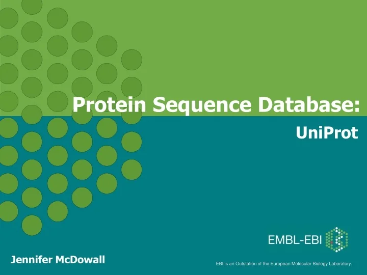 PPT - UniProt PowerPoint Presentation, free download - ID:9667733