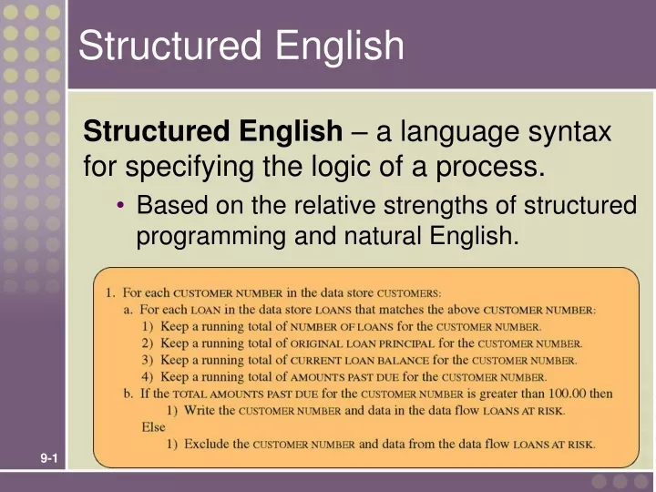 PPT - Structured English PowerPoint Presentation, free download - ID ... PPT - Structured English PowerPoint Presentation, free download - ID ...