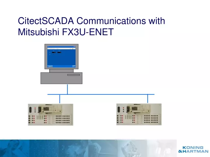 Ppt Citectscada Communications With Mitsubishi Fx3u Enet Powerpoint