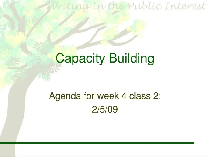 PPT - Capacity Building PowerPoint Presentation, free download - ID:9673345