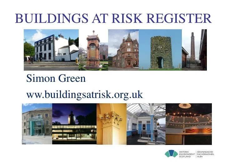 PPT - Simon Green ww.buildingsatrisk.uk PowerPoint Presentation, free ...