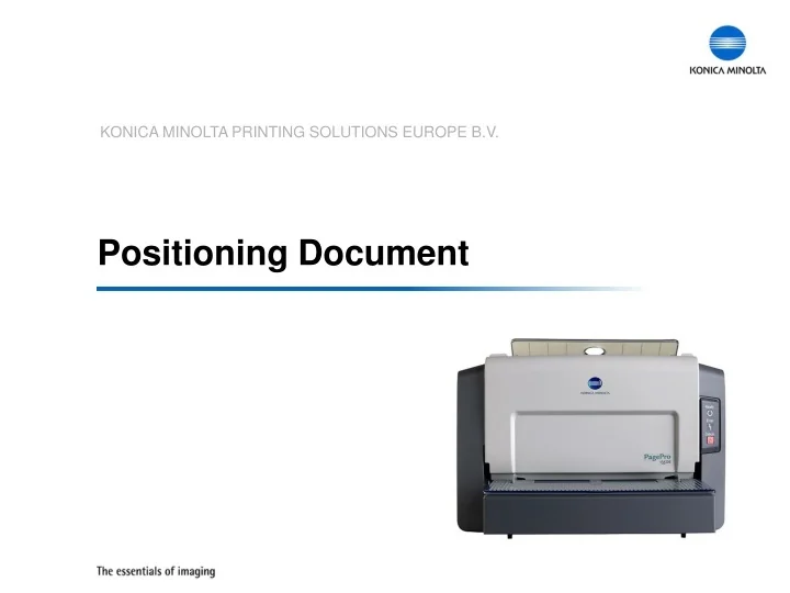 PPT - Positioning Document PowerPoint Presentation, free download - ID ...