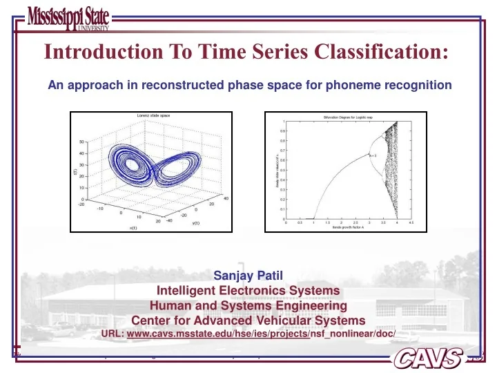 PPT - Introduction To Time Series Classification: PowerPoint ...