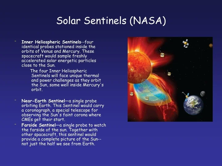 PPT - Solar Sentinels (NASA) PowerPoint Presentation, free download ...