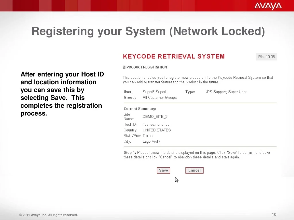 PPT - . IP Softphone 2050 Keycode Retrieval System User Guide ...