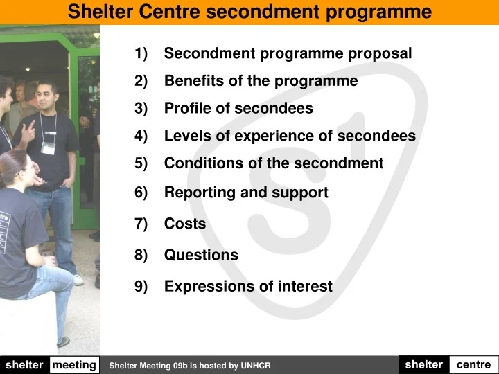 PPT - Shelter Centre secondment programme PowerPoint Presentation, free ...