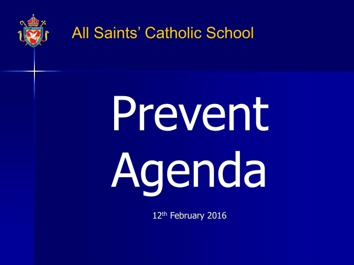PPT - Prevent Agenda PowerPoint Presentation, free download - ID:9688658