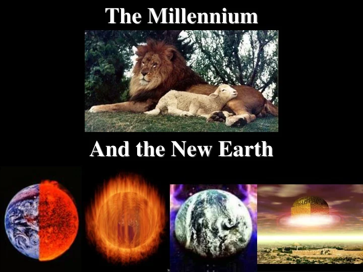 PPT - The Millennium PowerPoint Presentation, free download - ID:9690910