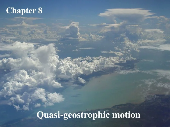 PPT - Quasi-geostrophic motion PowerPoint Presentation, free download ...