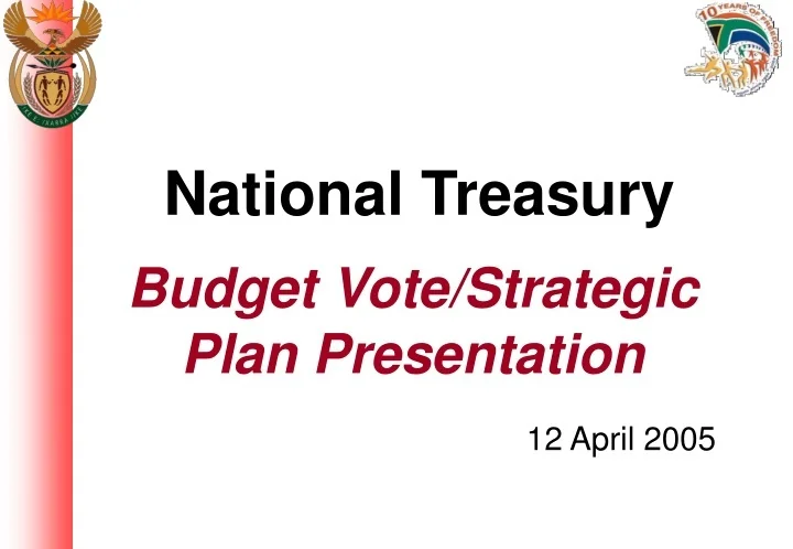 PPT - National Treasury PowerPoint Presentation, free download - ID:9697885