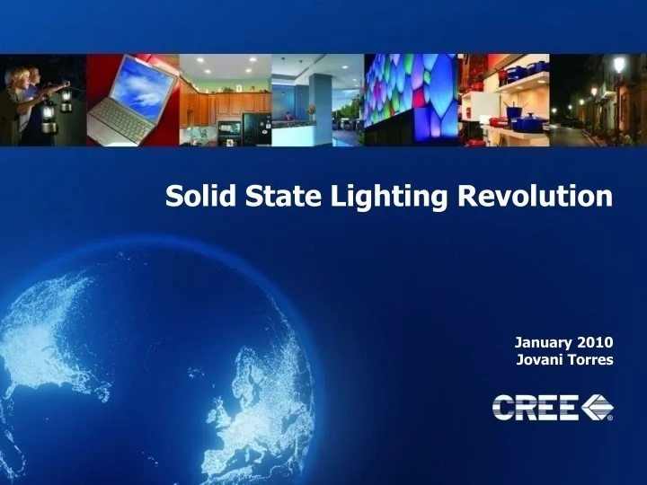 PPT - Solid State Lighting Revolution PowerPoint Presentation, free download - ID:9702368
