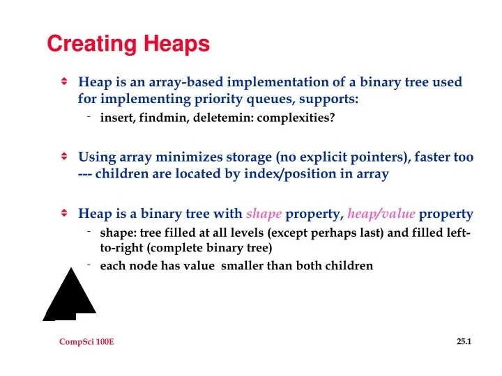 PPT - Creating Heaps PowerPoint Presentation, free download - ID:9703679