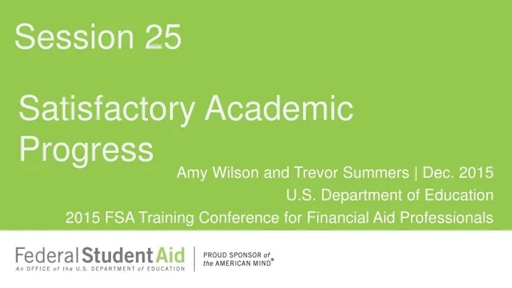 PPT - Satisfactory Academic Progress PowerPoint Presentation, free download - ID:9705542