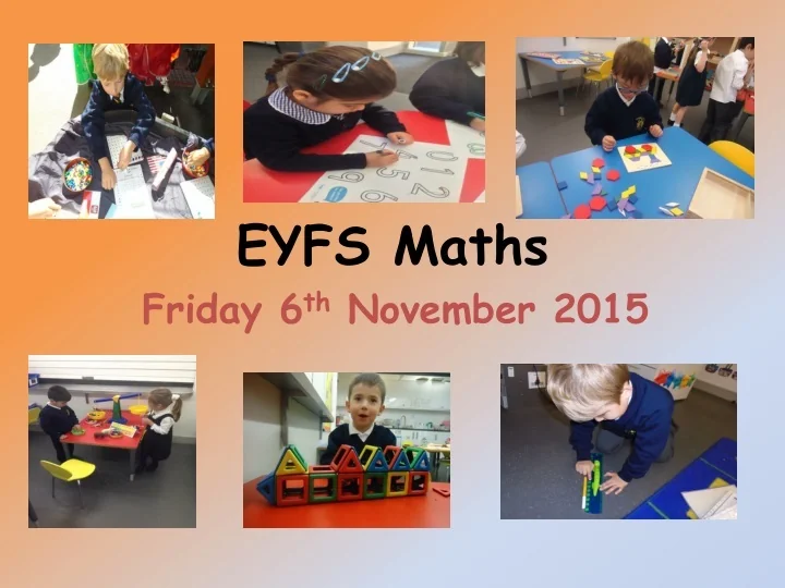 PPT - EYFS Maths PowerPoint Presentation, free download - ID:9706317