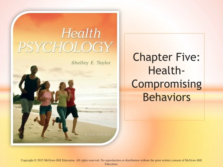 PPT - Chapter Five: Health-Compromising Behaviors PowerPoint ...