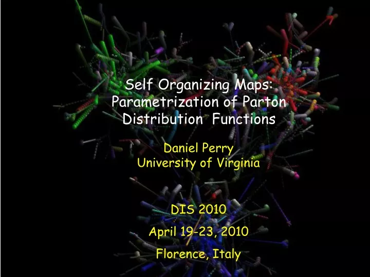 Ppt Self Organizing Maps Parametrization Of Parton Distribution Functions Powerpoint