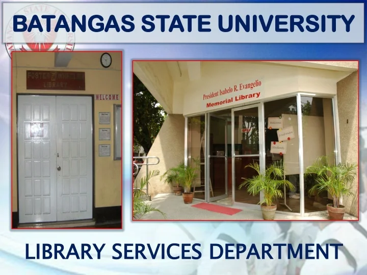 PPT - BATANGAS STATE UNIVERSITY PowerPoint Presentation, free download ...
