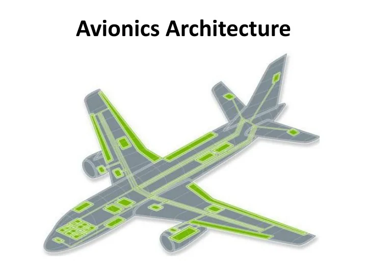 PPT - Avionics Architecture PowerPoint Presentation, free download - ID ...