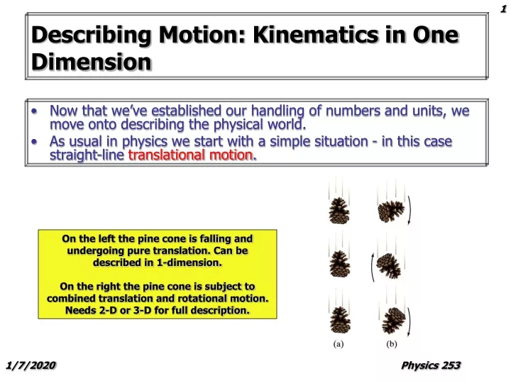 PPT - Describing Motion: Kinematics in One Dimension PowerPoint ... PPT - Describing Motion: Kinematics in One Dimension PowerPoint ...