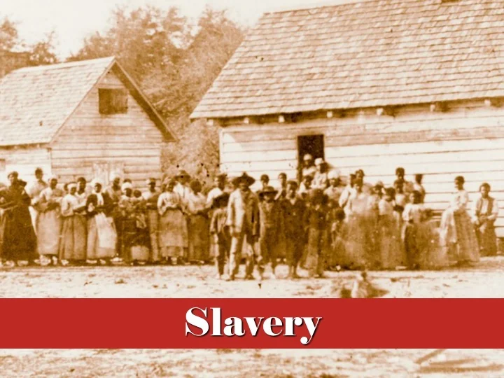 PPT - Slavery PowerPoint Presentation, free download - ID:9719439