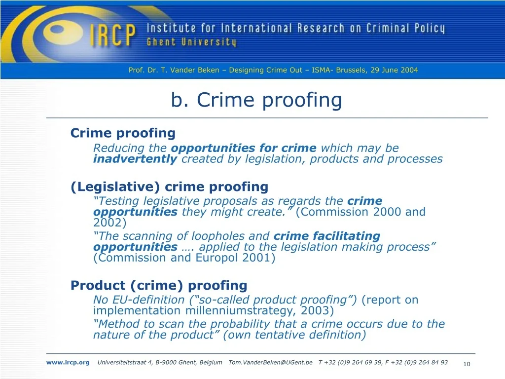 PPT - Designing Crime Out PowerPoint Presentation, free download - ID ...