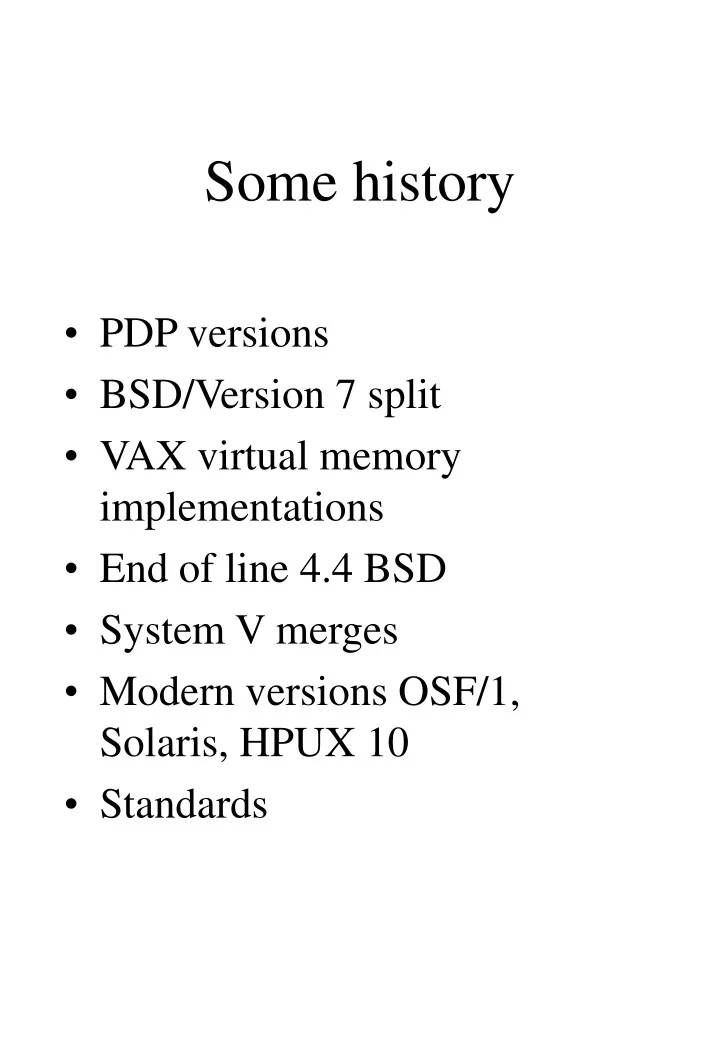 PPT - Some history PowerPoint Presentation, free download - ID:9721966