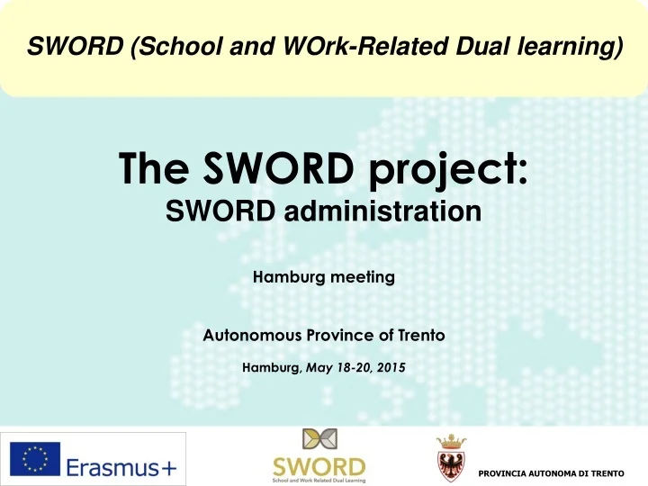 PPT - The SWORD project: SWORD administration PowerPoint Presentation ...
