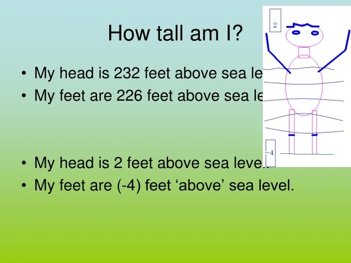 PPT - How tall am I? PowerPoint Presentation, free download - ID:9723643